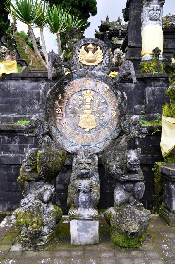 The Mother Temple of Besakih Stock Photo - Image of panorama, ancient ...