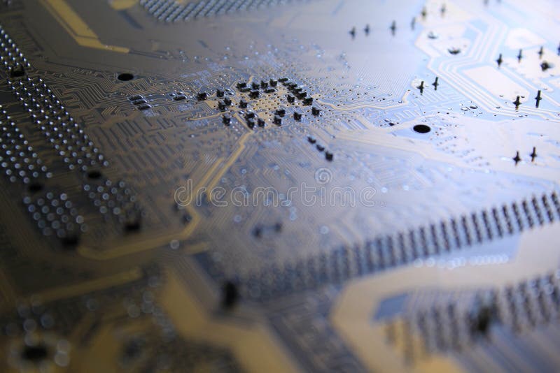 Motherboard stock image. Image of detail, hardware, integrated - 24688251