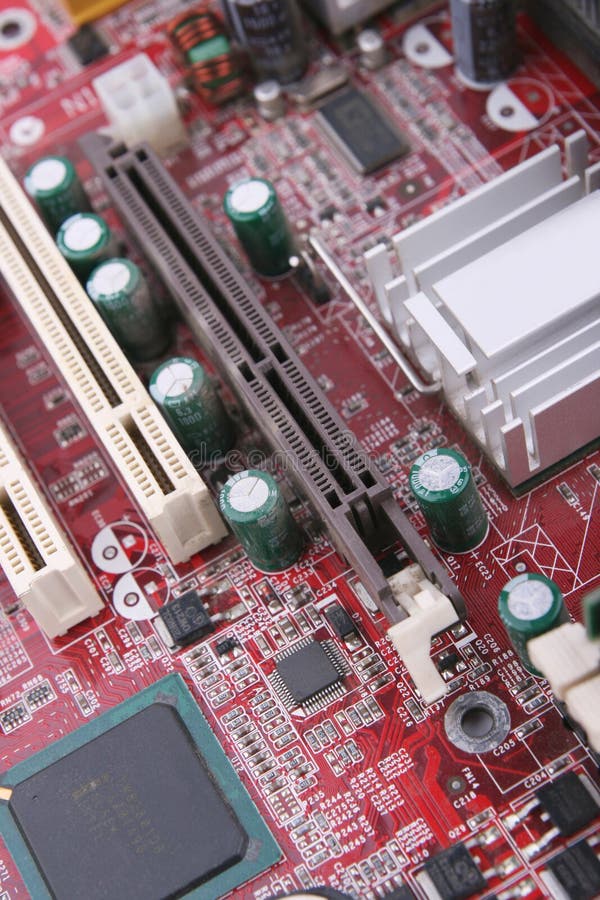 Motherboard stock photo. Image of connectivity, circuits - 18931744