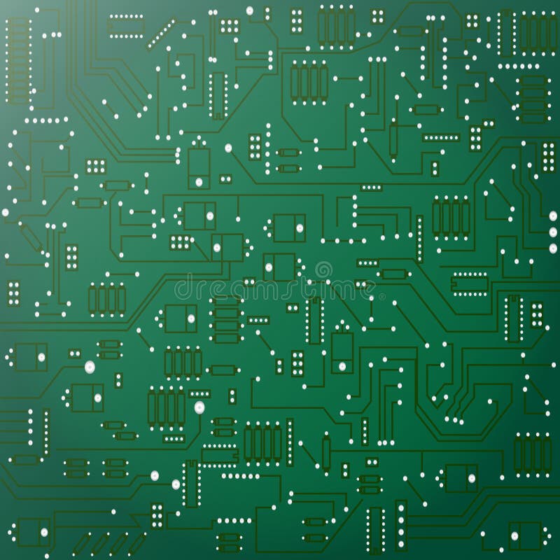 Motherboard Background stock vector. Illustration of electric - 70123452