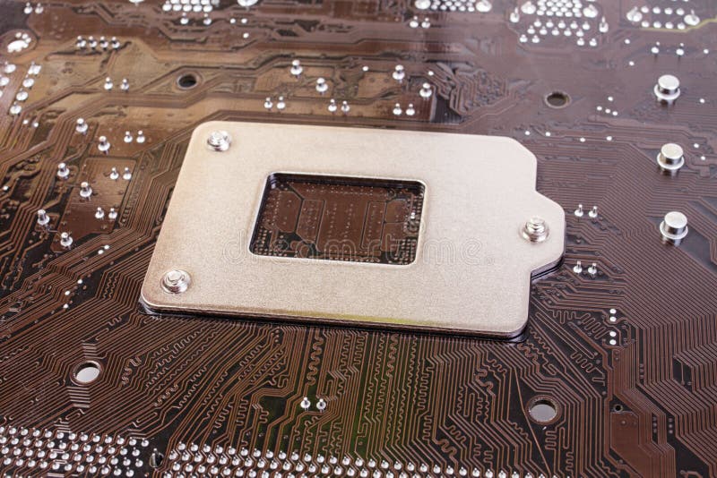 Motherboard backside stock photo. Image of background - 67608506