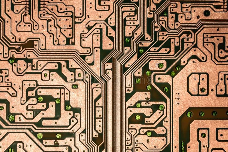 Motherboard, Circuit of High Technology Stock Photo - Image of ...