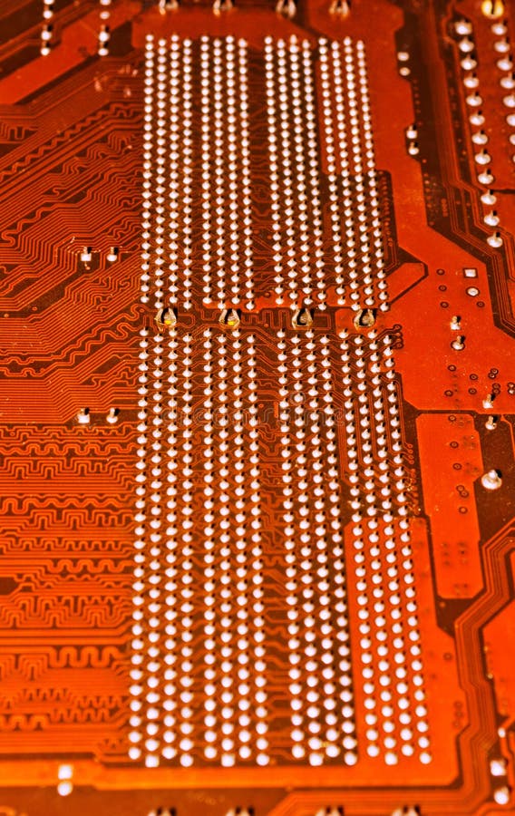Back of a circuit board stock image. Image of electronic - 5341207