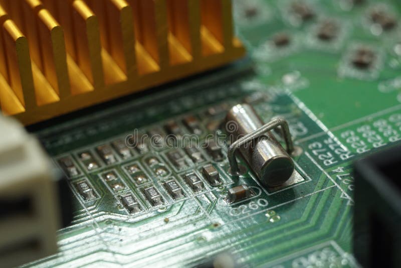 Motherboard close up stock image. Image of data, colorful - 116259097