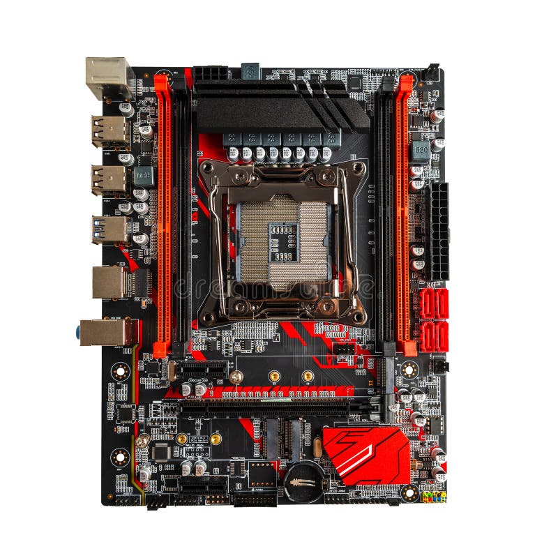 Motherboard for Computer Assembly Modern Technological Equipment ...