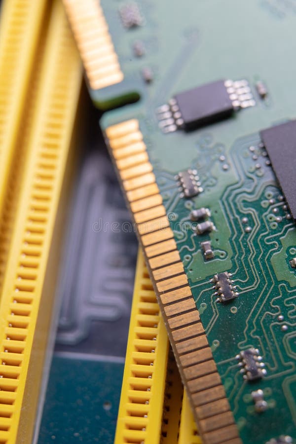 A Computer Processor Located on the Motherboard. Accessories and Spare ...