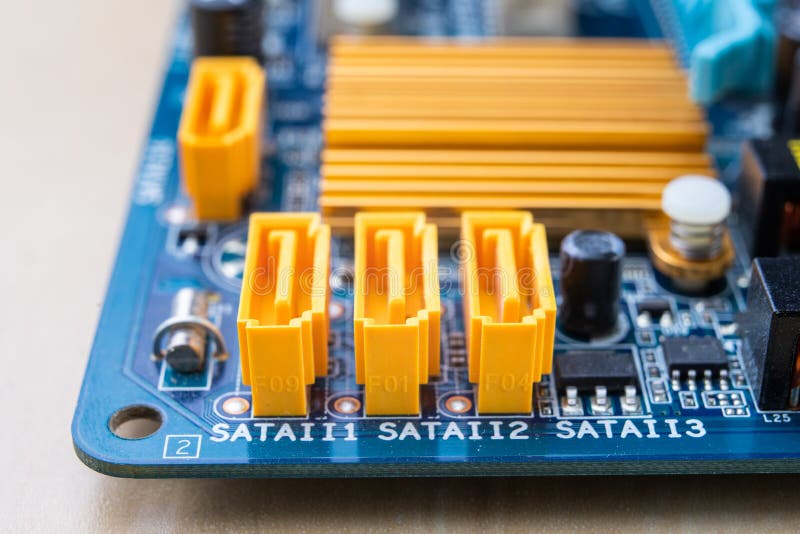 A Computer Processor Located on the Motherboard. Accessories and Spare ...