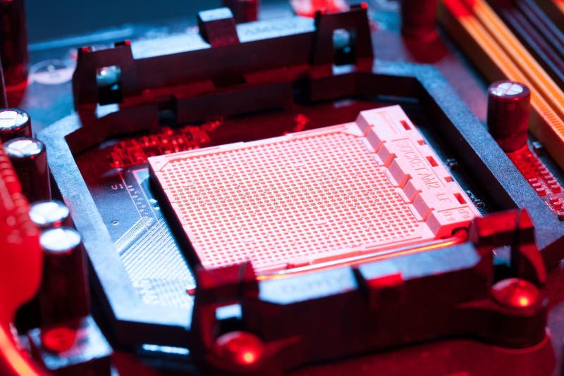 Colorful Motherboard stock image. Image of component, colourful - 4728241