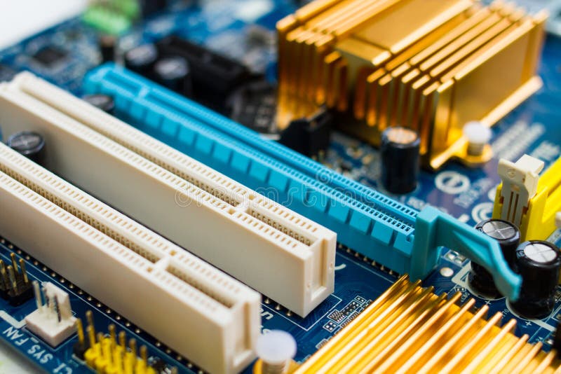 Motherboard detail view stock image. Image of view, motherboard - 139789045