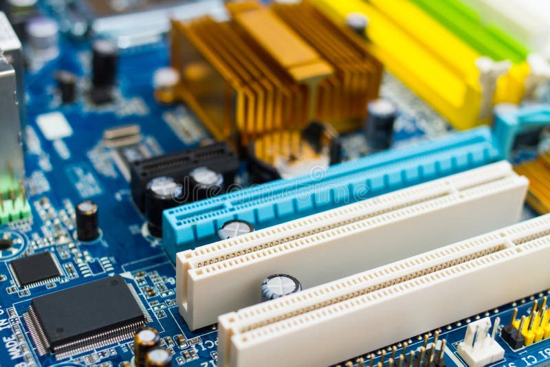 Motherboard detail view stock image. Image of view, motherboard - 139789045