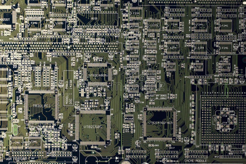 Motherboard stock image. Image of heart, personal, circuits - 47260353
