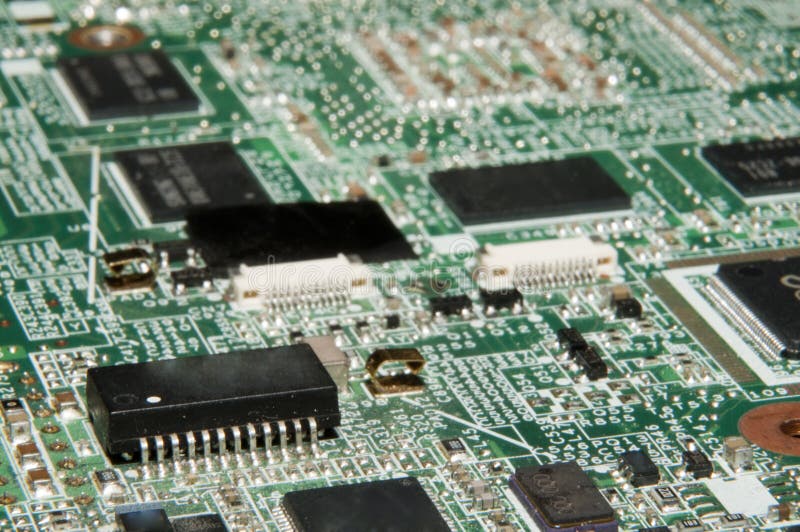 Motherboard (main board) stock photo. Image of electronic - 14690948