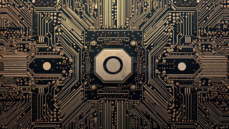 Motherboard Patterns in Technology Stock Photo - Image of novation ...