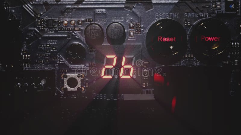 Old Computer Booting and Shutting Down with Glitch and Green Screen ...