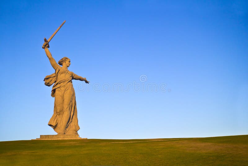The Motherland Calls stock image. Image of world, battle - 27644059