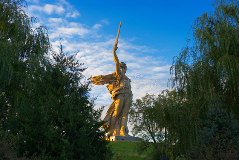 Motherland Volgograd Statue Stock Photo - Image of russia, stone: 60869176