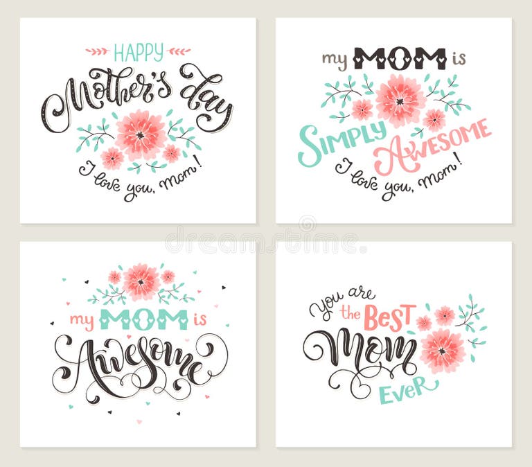 Mothers Day Card Stock Illustrations 109 777 Mothers Day Card Stock
