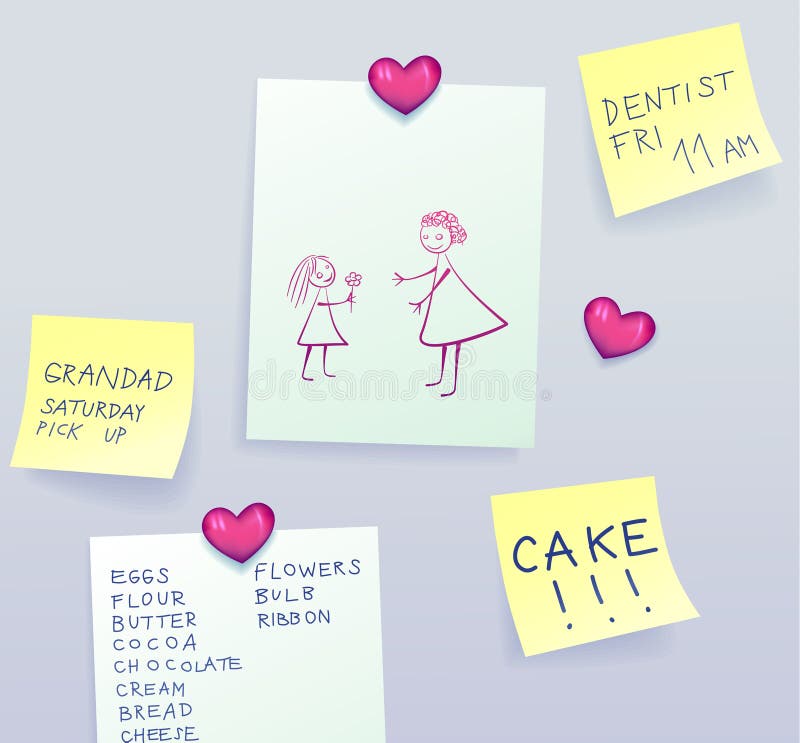 Mothers Day vector stock vector. Illustration of accessories - 14129720