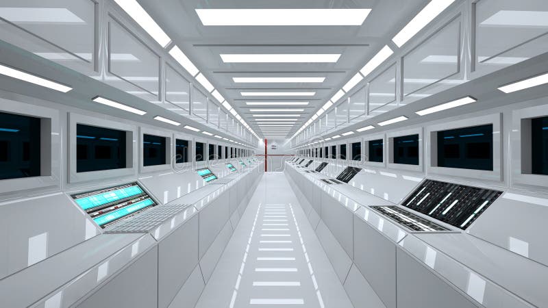 Mothership interior stock illustration. Illustration of space - 39925630