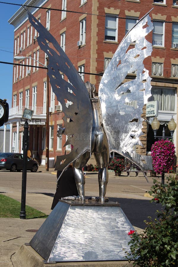 Mothman Statue