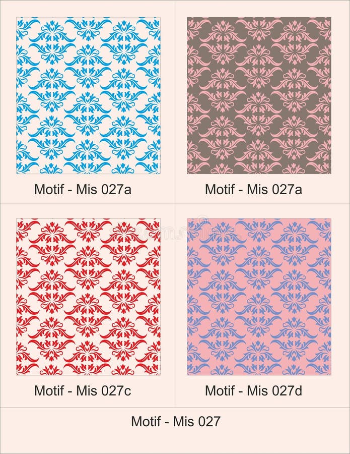 Motif Design Vector CDR stock vector. Illustration of wall - 274047191