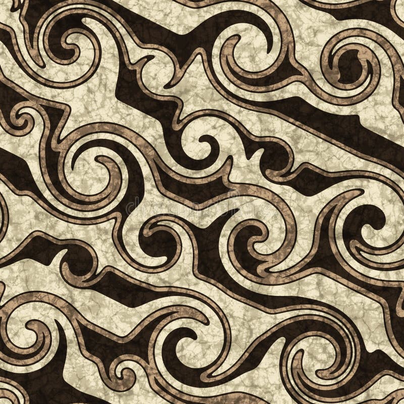 Batik Seamless Texture with Motif Pattern, Fabric Texture, 3d ...