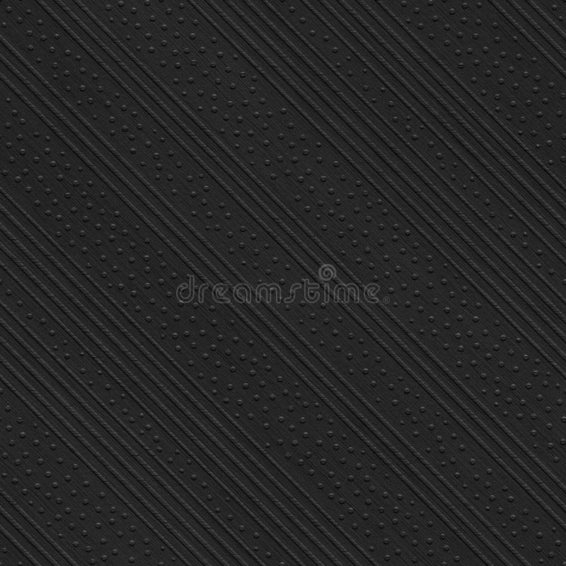Black Seamless Texture with Relief Pattern on Background, 3d ...