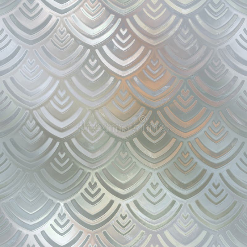 Glass Seamless Texture with Pattern for Window, 3d Illustration Stock ...