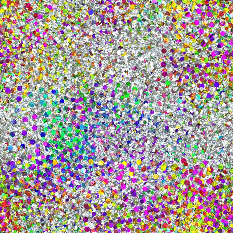 Multicolor Glitter Seamless Texture, Christmas Background, 3d ...