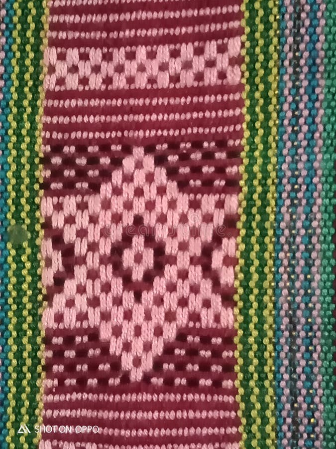 A Motif of Timor Hand Woven Stock Image - Image of wool, thread: 205488571