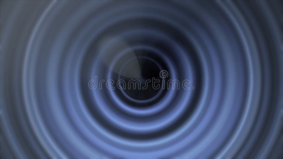 Motion of Abstract Blue Glowing Circles. Seamless Loops. Stock Photo ...