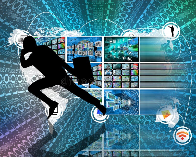 Motion stock illustration. Illustration of interface - 43594460