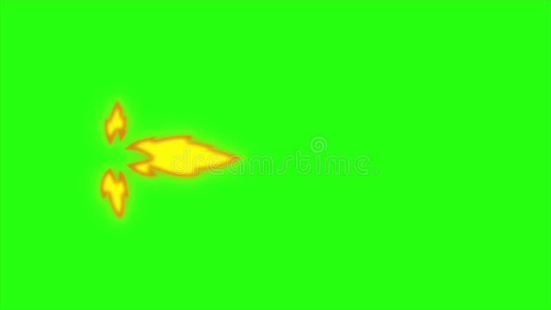 Animation Gunshot on Green Screen Background Stock Video - Video of ...
