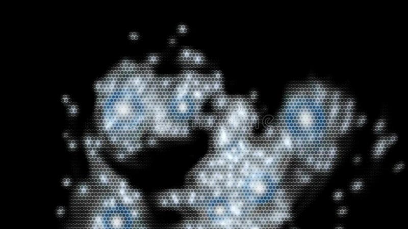 Motion Background Matrix Style Randomly Generated Particles Sparks ...