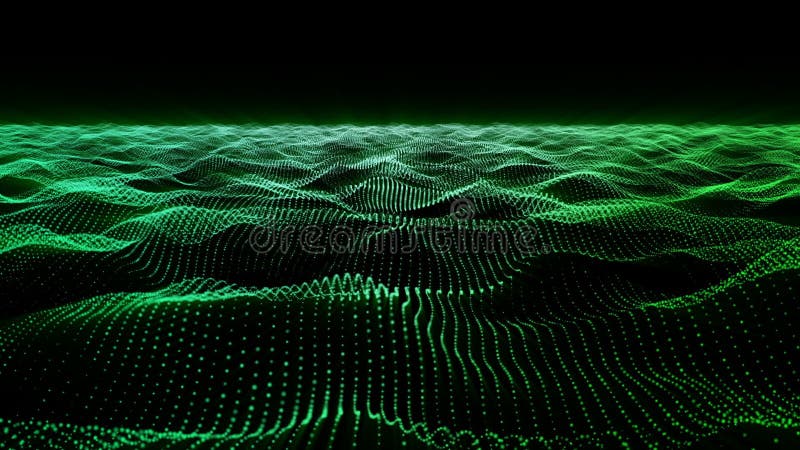 Motion Background, Wavy Animated Surface Loop Stock Video - Video of ...