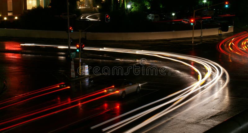 Motion Blur-Street stock photo. Image of night, abstract - 2313148