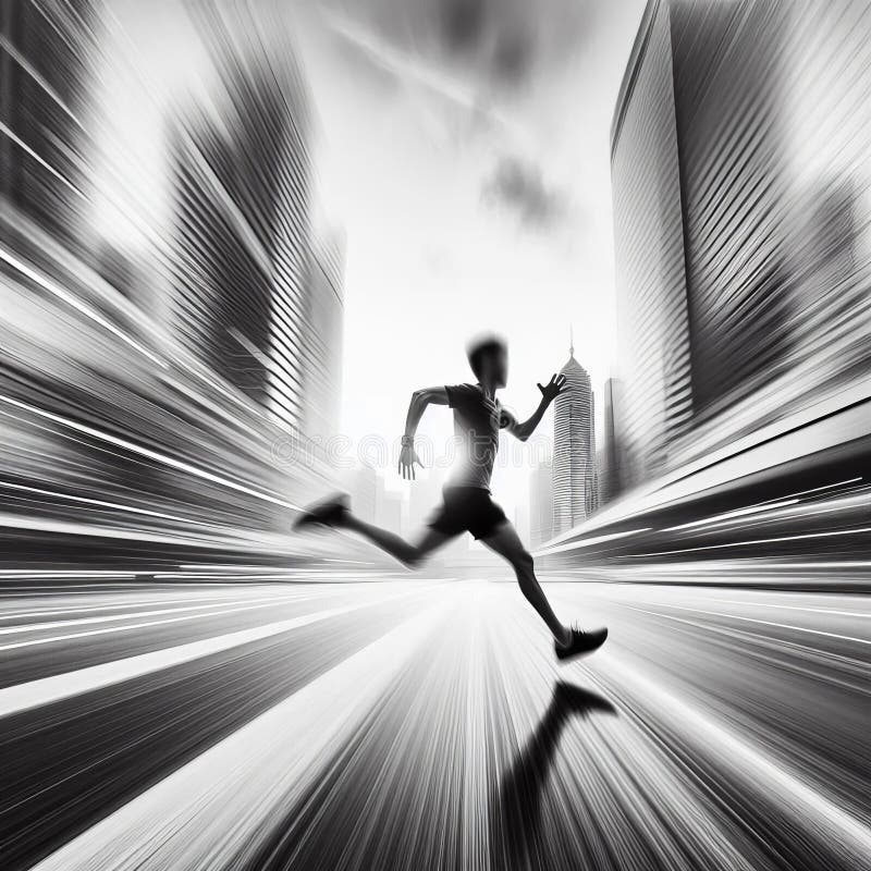 27 10. Motion Blur_ a Visual Effect that Conveys Movem Stock Image ...