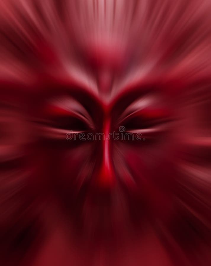 Motion blurry red mask stock illustration. Illustration of carnival ...