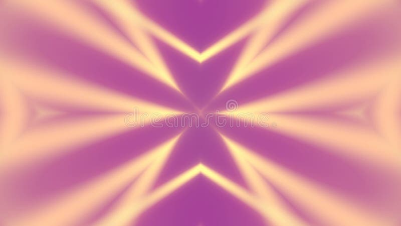 Motion of Bright Yellow Rays of Light. 3d Rendering Seamless Loop ...