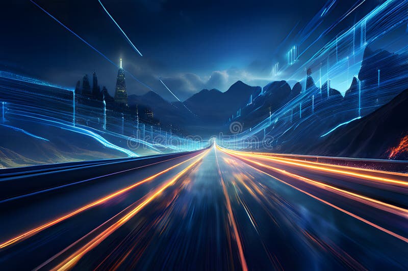 Motion Capture Car Headlights, Lighting Speed Effect and Computing Code ...