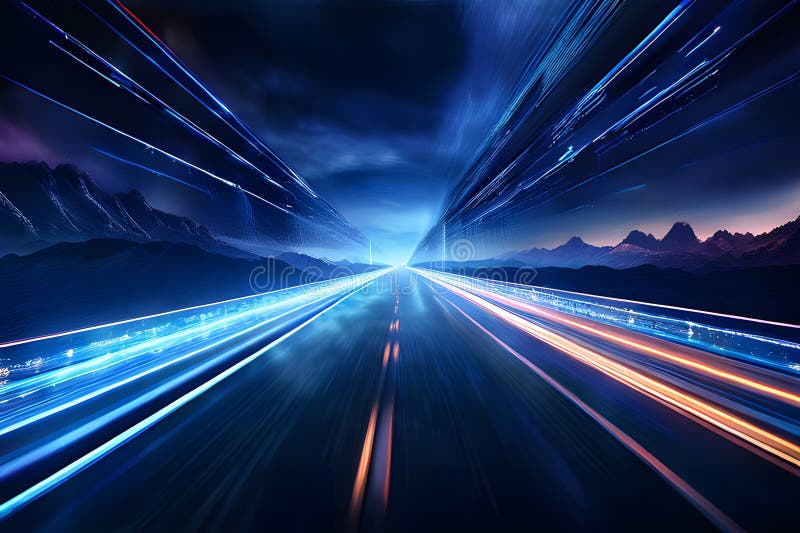 Lighting Speed Effect and Computing Code, Acceleration on Tech Road ...