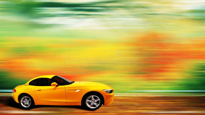 Motion car stock photo. Image of exhaust, drive, country - 31356732