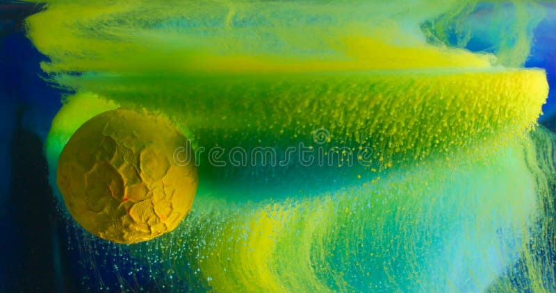 Motion Color Drop in Water,Ink Swirling in ,Colorful Ink Abstraction ...