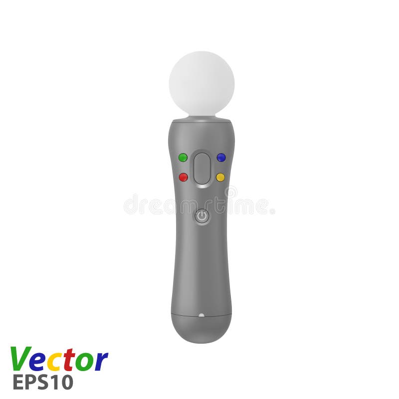Motion Controller Vr Accessory Pictogram Stock Vector - Illustration of ...