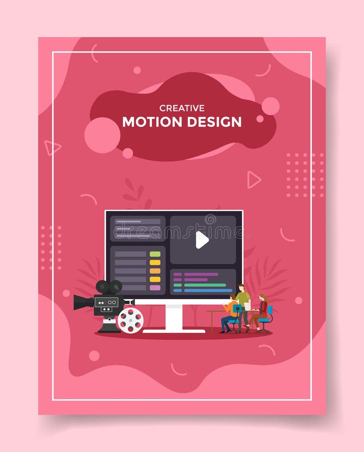 Motion Design Concept for Template of Banners, Flyer, Books Cover ...
