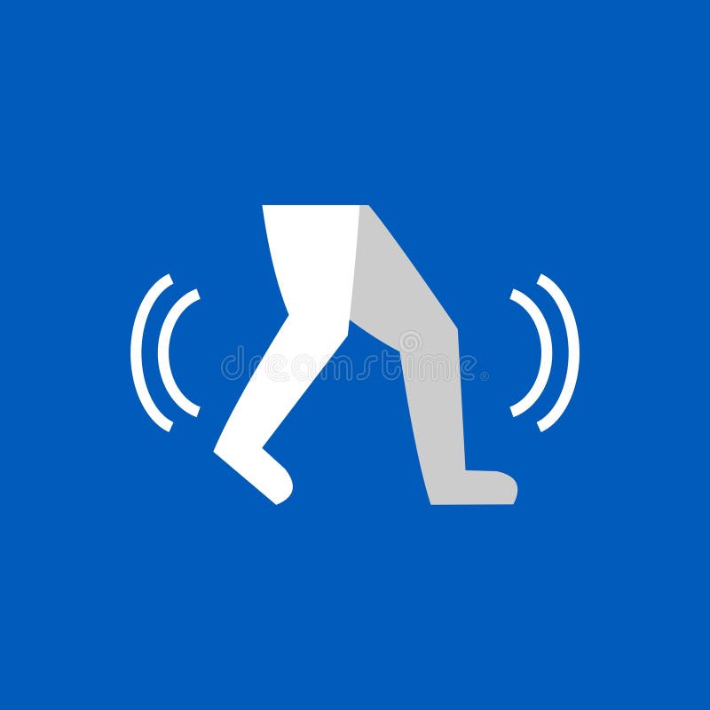 Motion Detection Sensor Symbol Illustration Stock Illustration ...