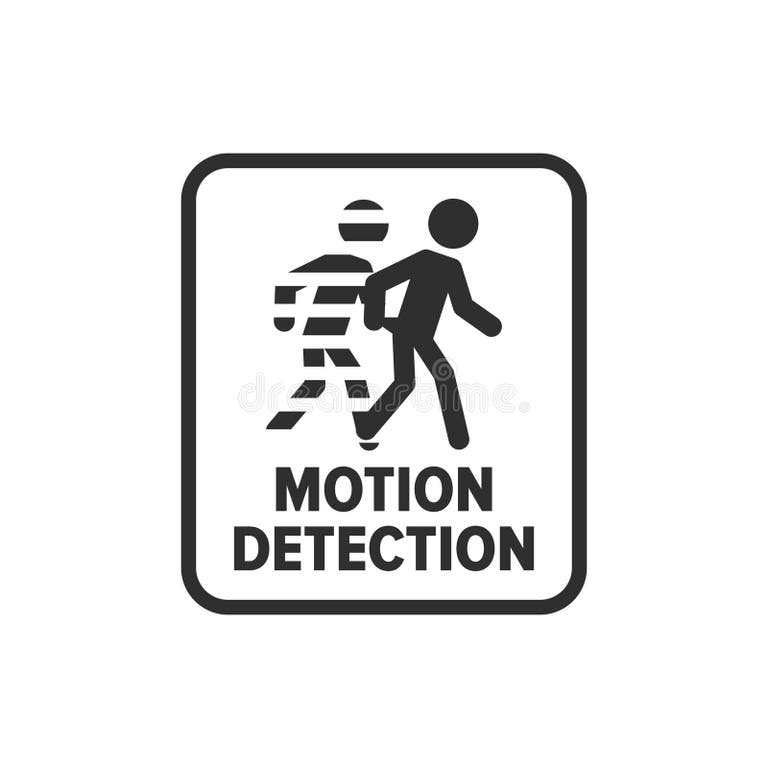 Motion Detection Symbol Stock Illustrations – 513 Motion Detection ...