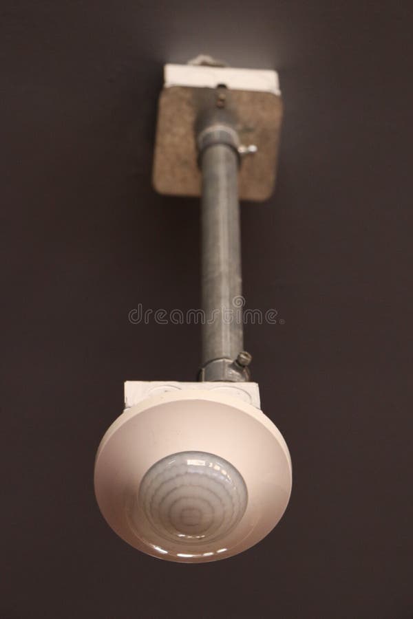 Motion Detector for Car Parking Stock Image - Image of glass, security ...