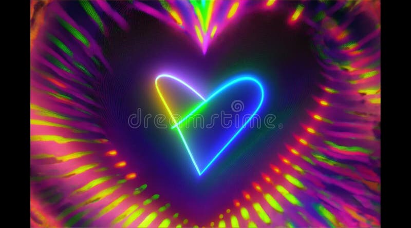 Animation, Motion Effect, Heart in the Light Stock Footage - Video of ...