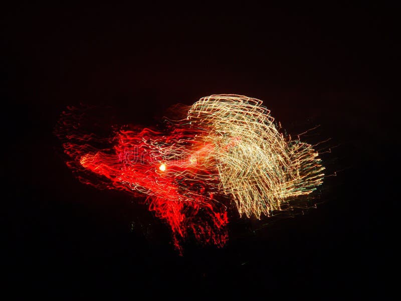 Motion of Firework stock image. Image of fireworks, firework - 77348589
